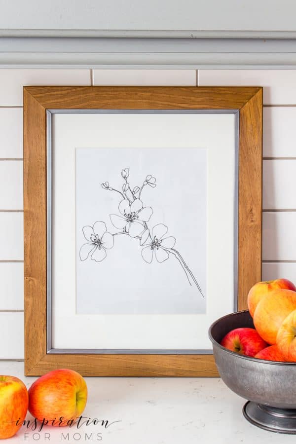 Spring Flower Sketch I and II (Free Printable) - Inspiration For Moms