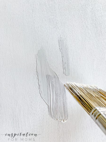 How to Create White Textured Abstract Art - Inspiration For Moms
