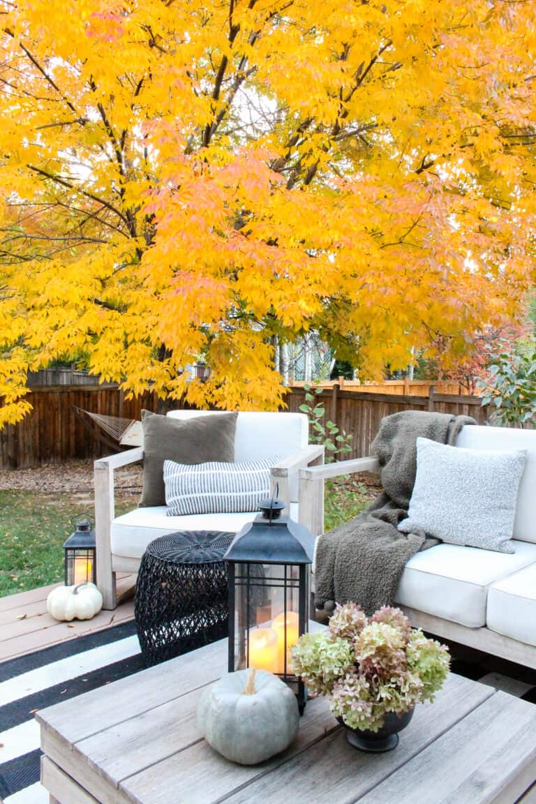 Simple DIY Fall Outdoor Decor Ideas - Inspiration For Moms