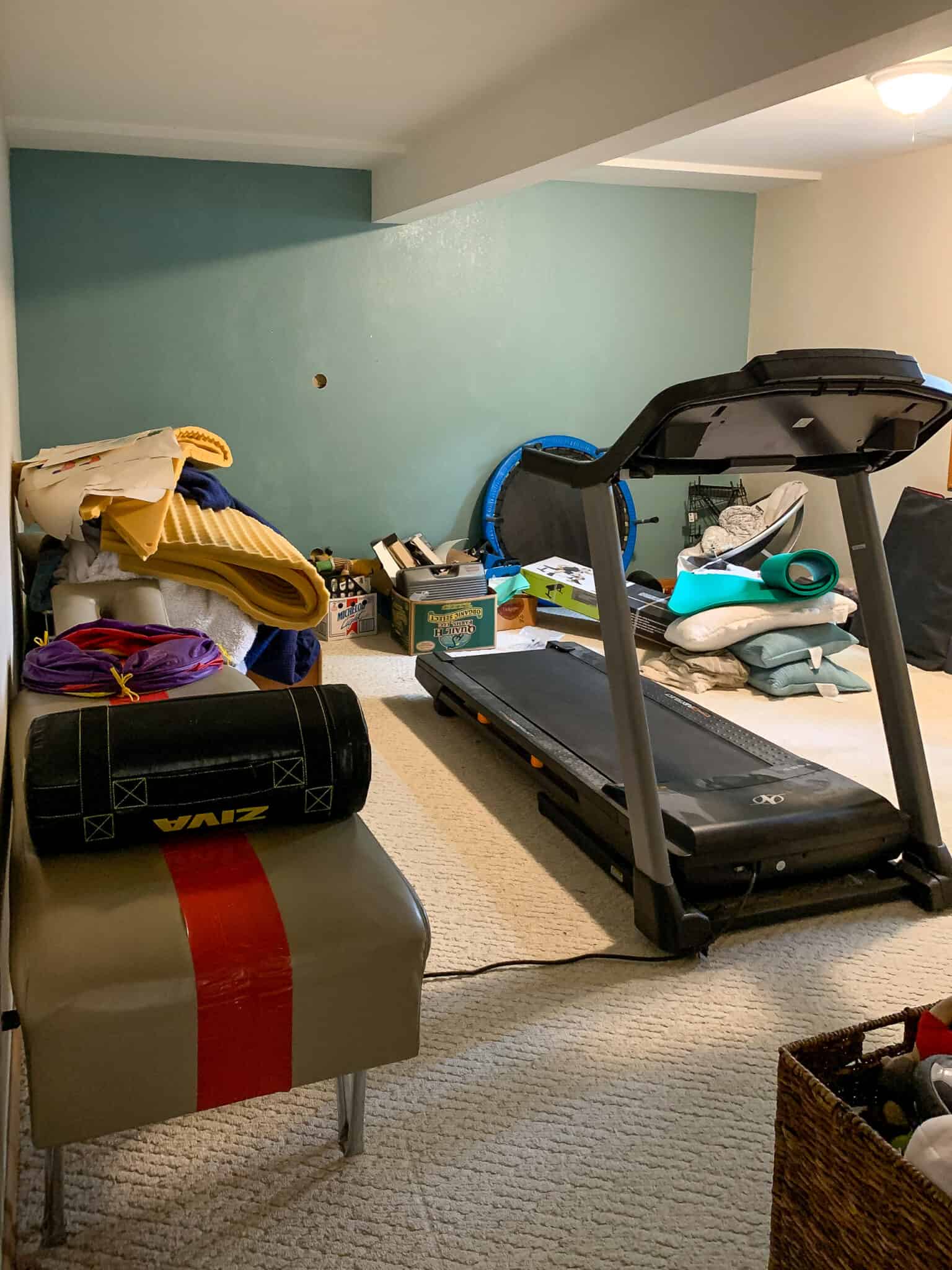 DIY Small Space Home Gym - Inspiration For Moms