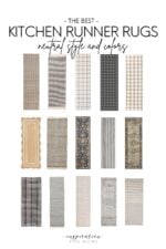 30 of the Best Neutral Kitchen Runner Rugs - Inspiration For Moms