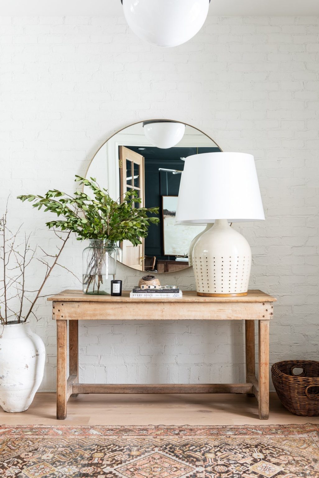 Simple Decor Ideas for Styling A Console Table - Inspiration For Moms