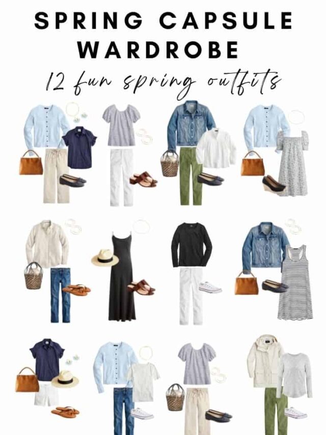 Tips On Building A Spring Capsule Wardrobe You'll Love To Wear Story ...
