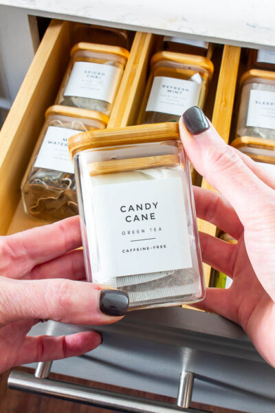 The Best Way To Use Kitchen Drawers For Tea Storage - Inspiration For Moms